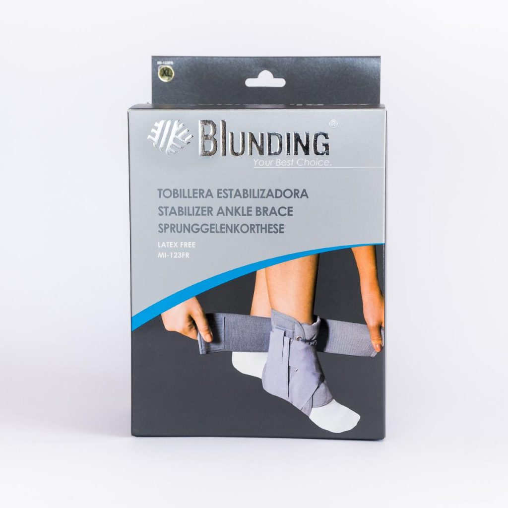 Tobillera Estabilizadora C/ Barras Laterales Blunding - Deltamed Deltamed