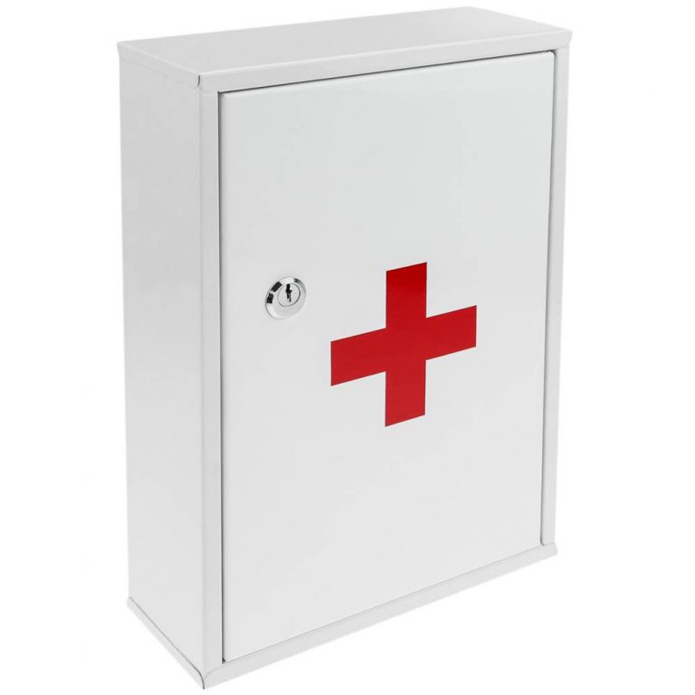 Botiquín Blanco Metálico De Muro - Deltamed Deltamed
