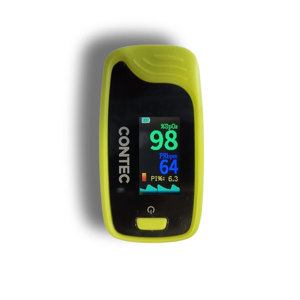 Oxímetro De Pulso Adulto Con Curva CMS50-Pro Contec - Deltamed Deltamed