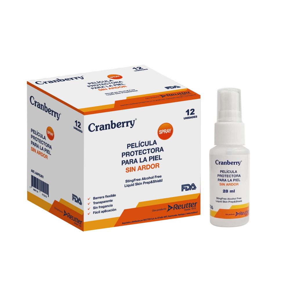 Spray Protector Para Piel Cranberry - Deltamed Deltamed