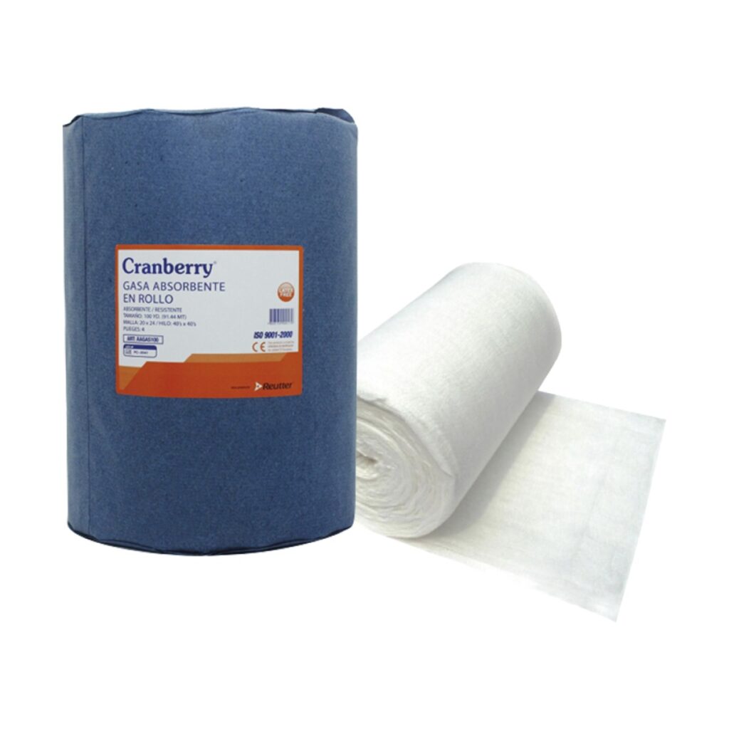 Gasa En Rollo 36 X 100 Yardas Cranberry - Deltamed Deltamed